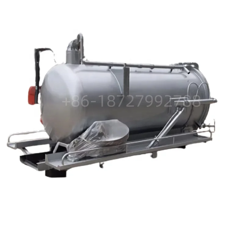 1suzu F-T-R 6wheelers Sewage Suction tanker Mounted Bio-gas Tank ...