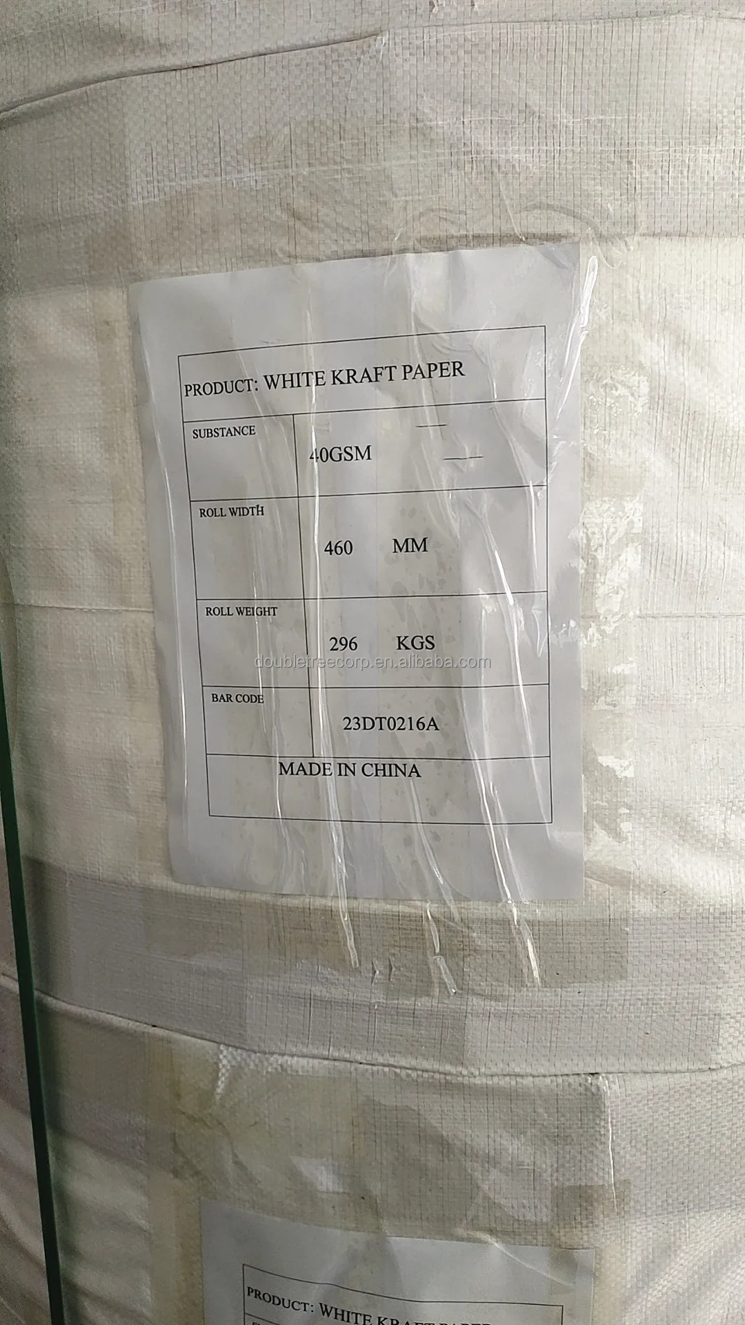 White Color Mg Kraft Paper 35 Gsm 40gsm Bleached Kraft Paper Craft ...