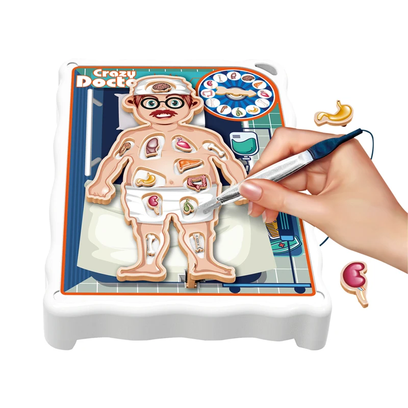 Human Body Structure Organ Puzzle Biology Science Education Marerials ...