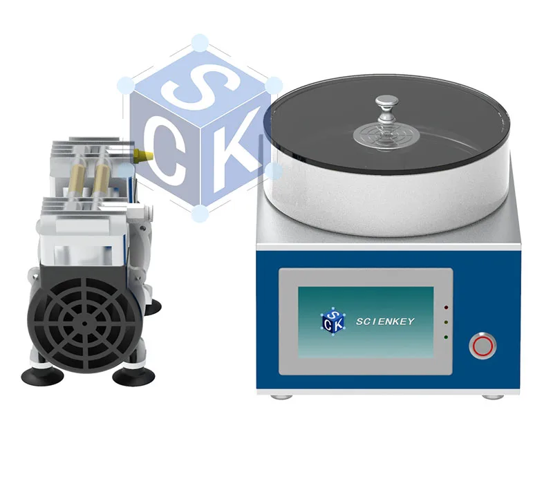 Lab New Small Programmable Compact Vacuum PP Spin Coater With Oil-less ...