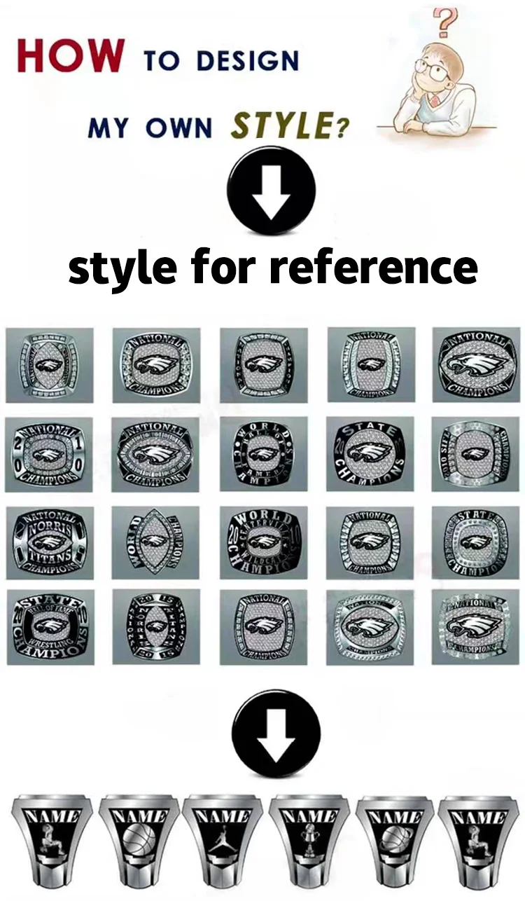 Custom USSSA Tournament All State Championship Rings