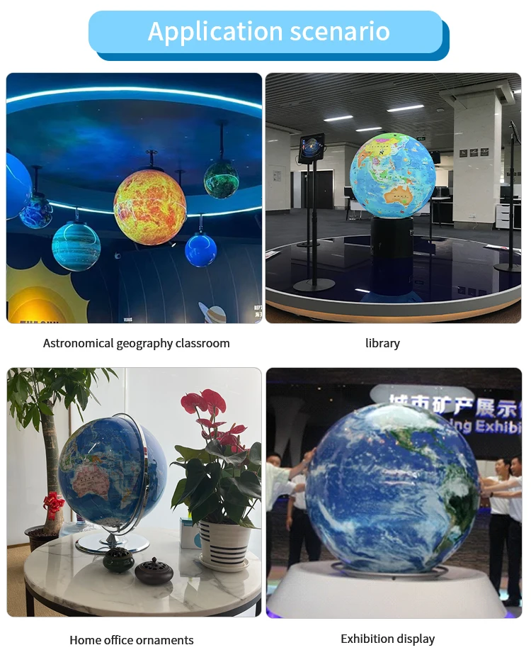 Seeball 32cm Intelligent Voice Reading Globe for Fun Learning Geography ...