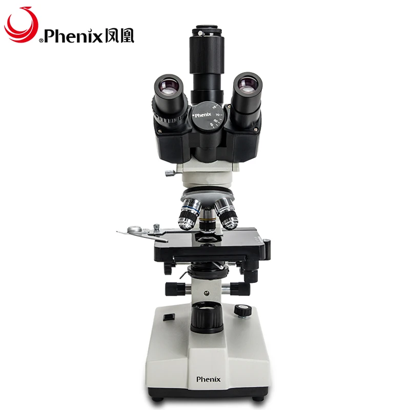 Phenix XSP-36TV-1600X Trinocular Microscope - 1600X Magnification