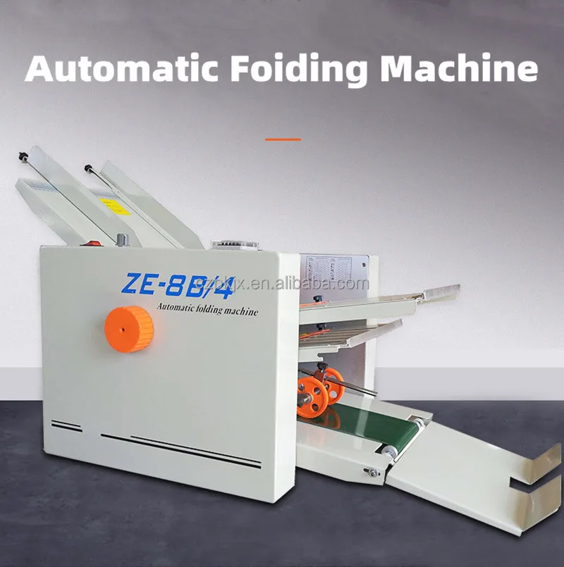 9b/4 Automatic Multiple Folded Leaflet Booklet Creasing Perforating ...