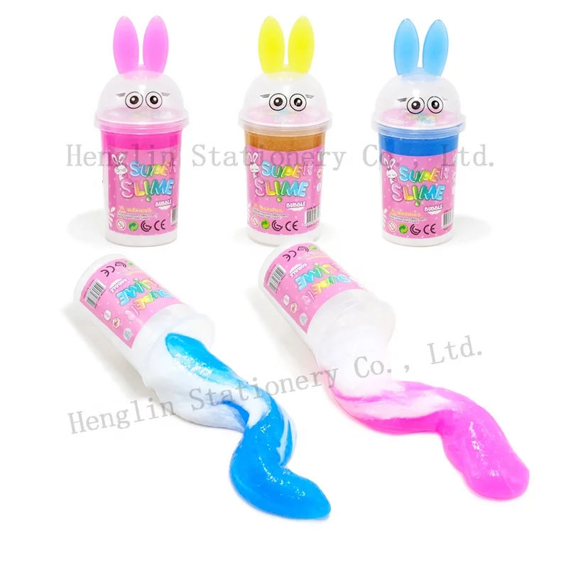 Wholesale Rabbit Shape Multi-colors Glitter galaxy Charm Jelly Soft ...