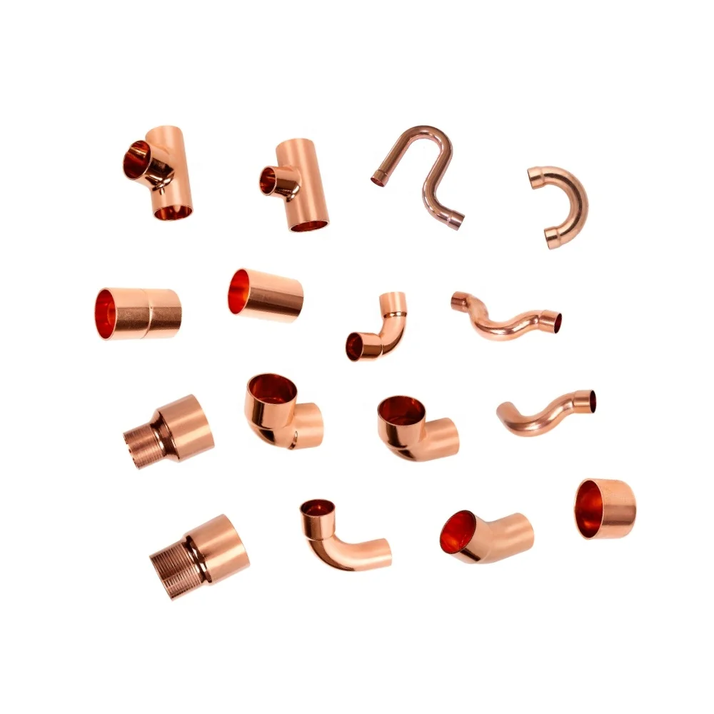 China Factory Produces Copper Pipe Fittings 15mm 1 Inch Copper Fittings ...