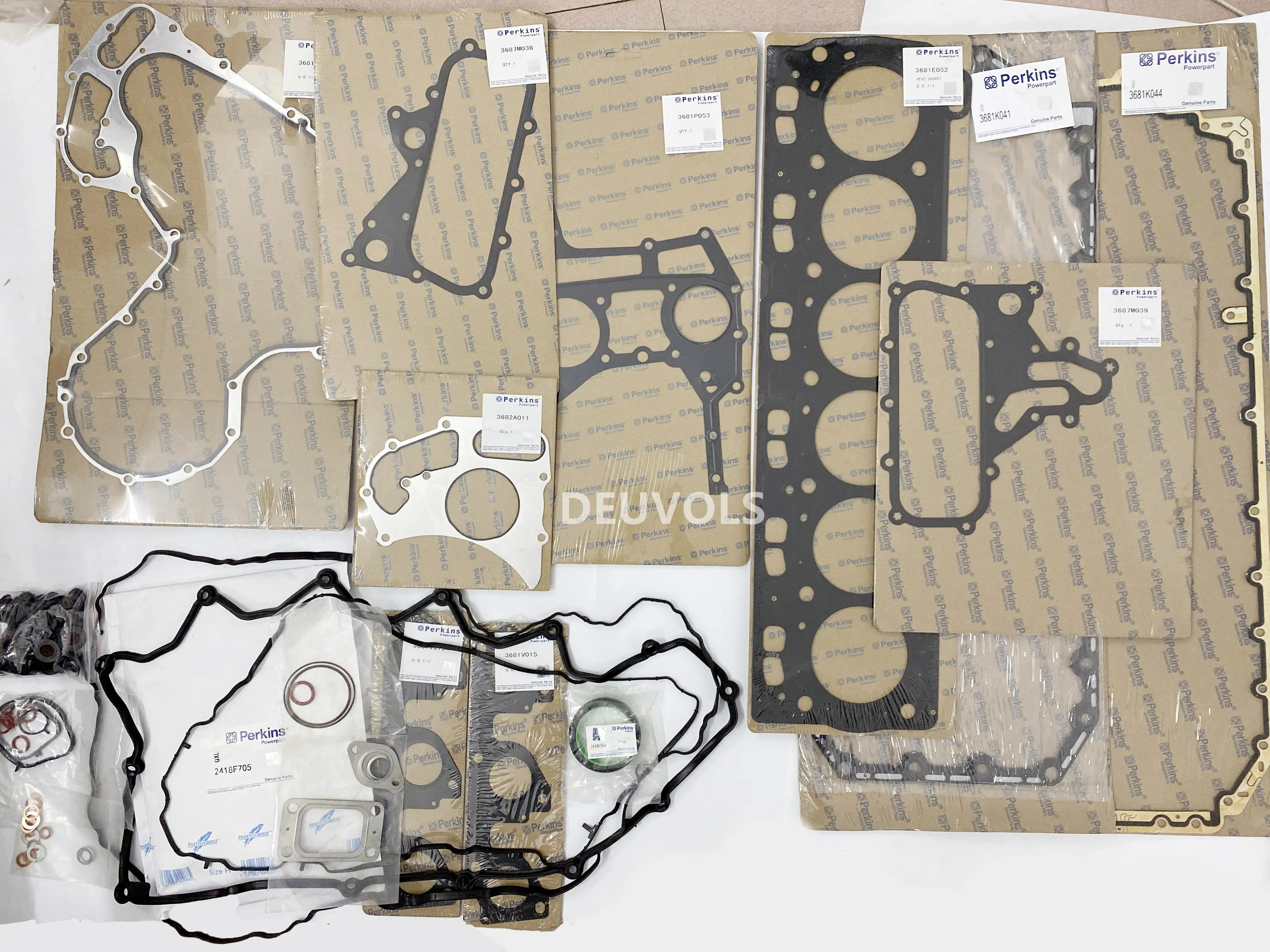High Quality Per-kins 1106 Full Engine Gasket Set U5lc1106d-1 U5lc1106d ...