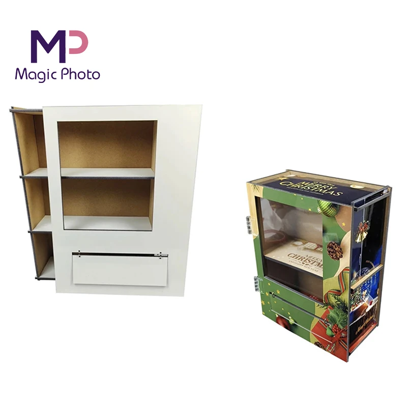 Custom MDF Vending Machine Sublimation Vending Mac Mini Gift Box Blanks ...