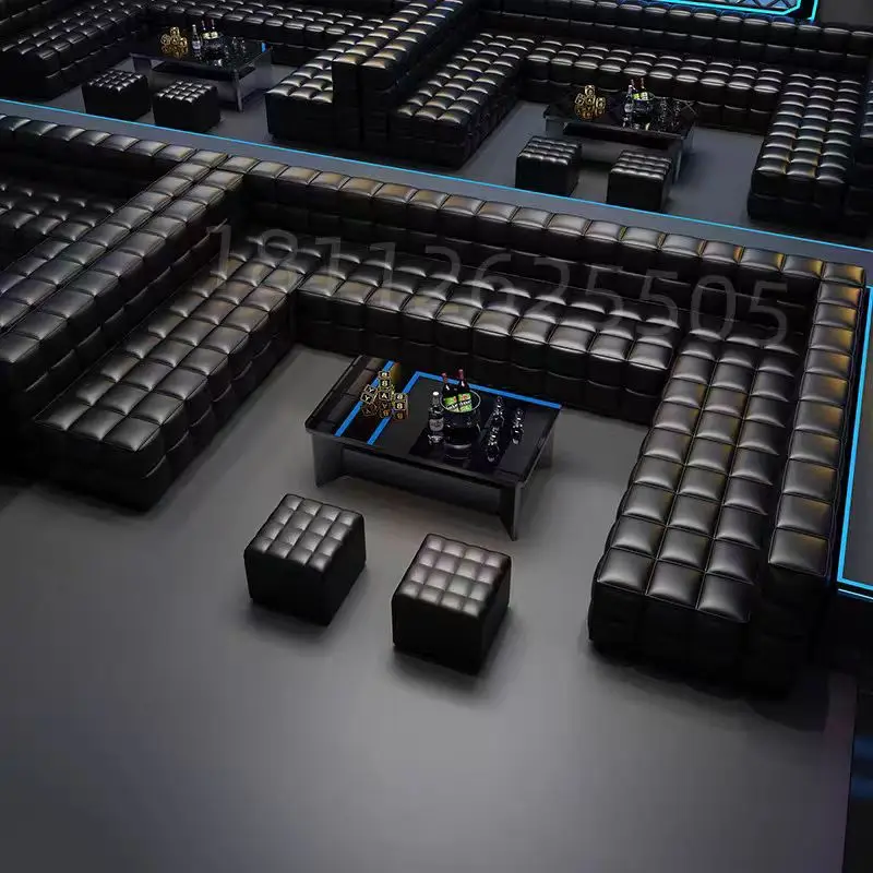 Foshan Bar Furniture U Shape Nightclub Ktv Party Dance Hall Sofa Booth ...