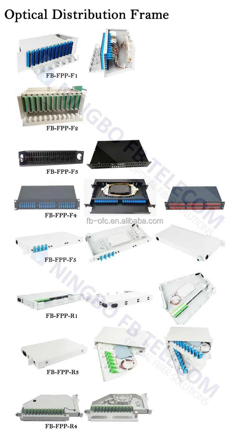 24 Port Optical Distribution Frame Odf Fiber Optic Terminal Box Fiber ...