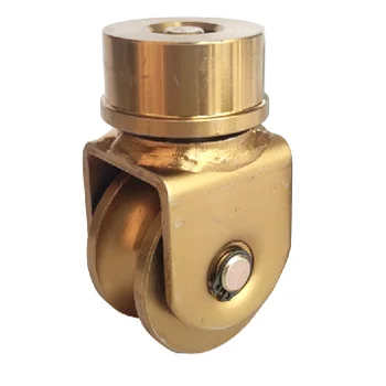 Rotating Gate Wheel Swivel Door Caster U Groove Trolley - Buy Steel ...