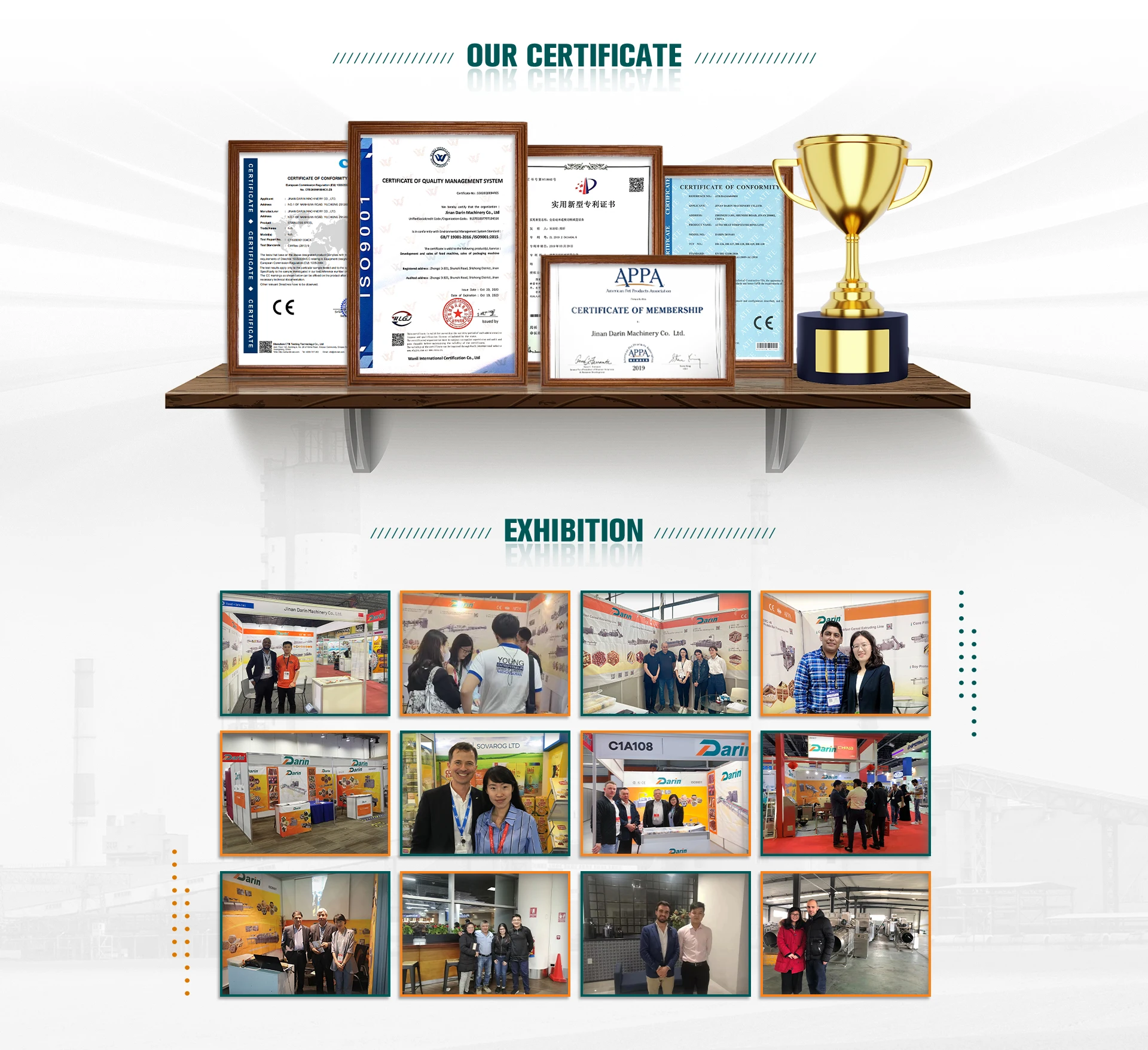 Jinan Darin Machinery Co., Ltd. - Cereal Bar Machine, Meat Strip ...