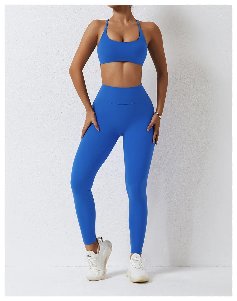 Women's Yoga Suit Activewear Workout Sets Two Piece High Waist Leggings ...
