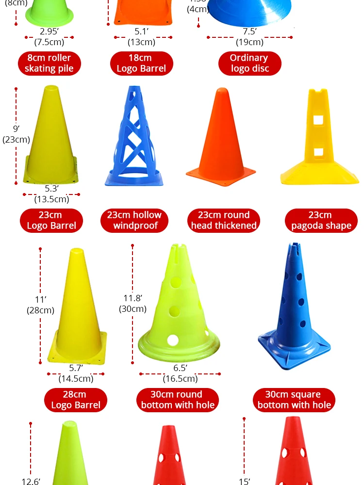 Complete Set Includes Agility Adjustable Hurdles Soccer Cones Running ...