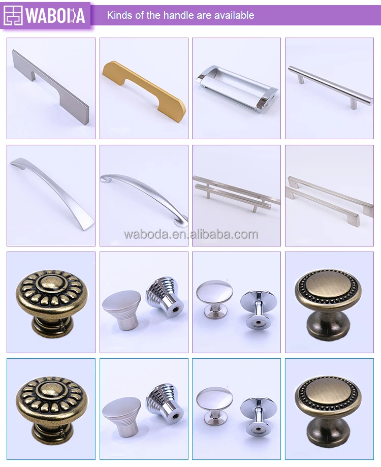 Factory Custom Black Gold Furniture Handle Furniture Handle Brass 320mm ...