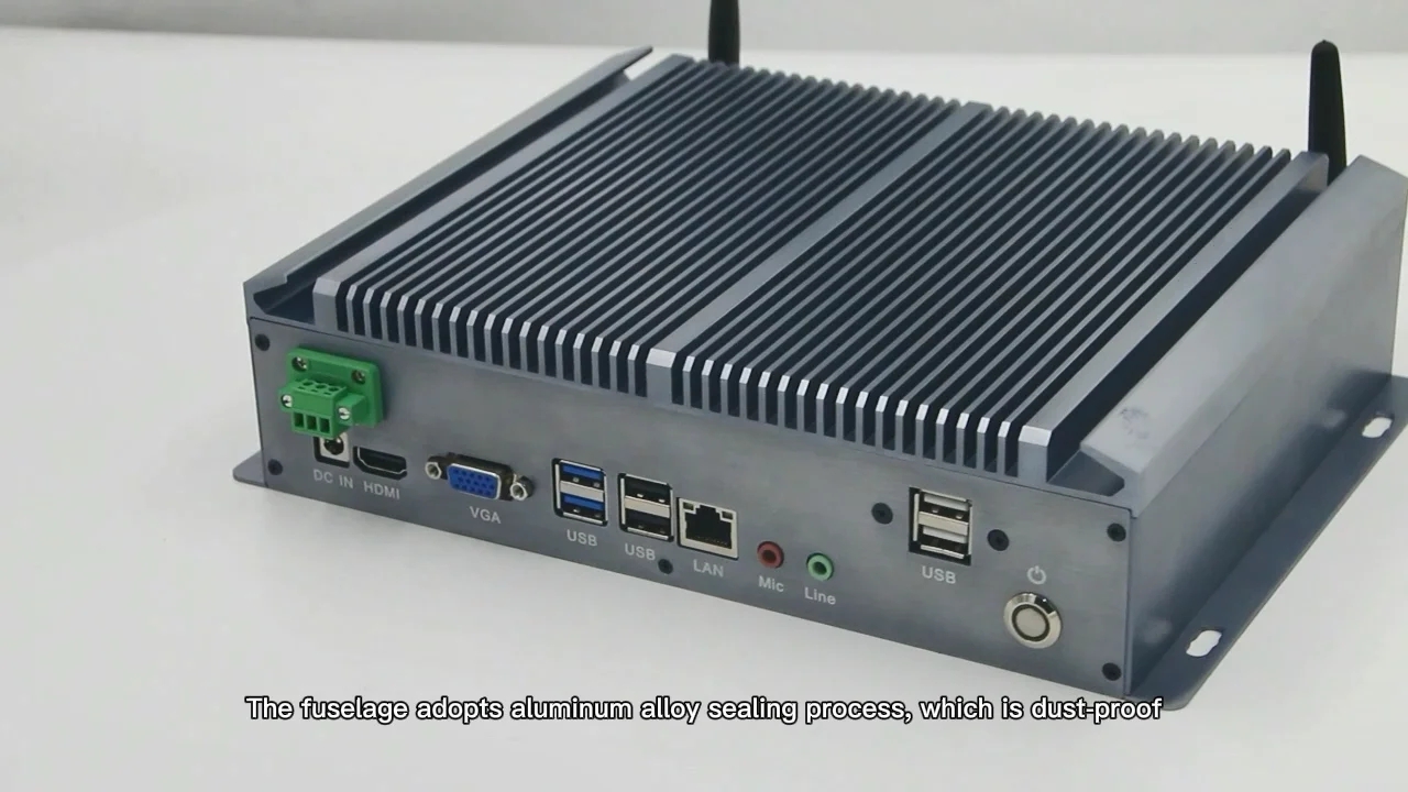Lan J1900 Fanless Nuc Nano Fanless Micro Mini Pc Linux Server Pfsense ...