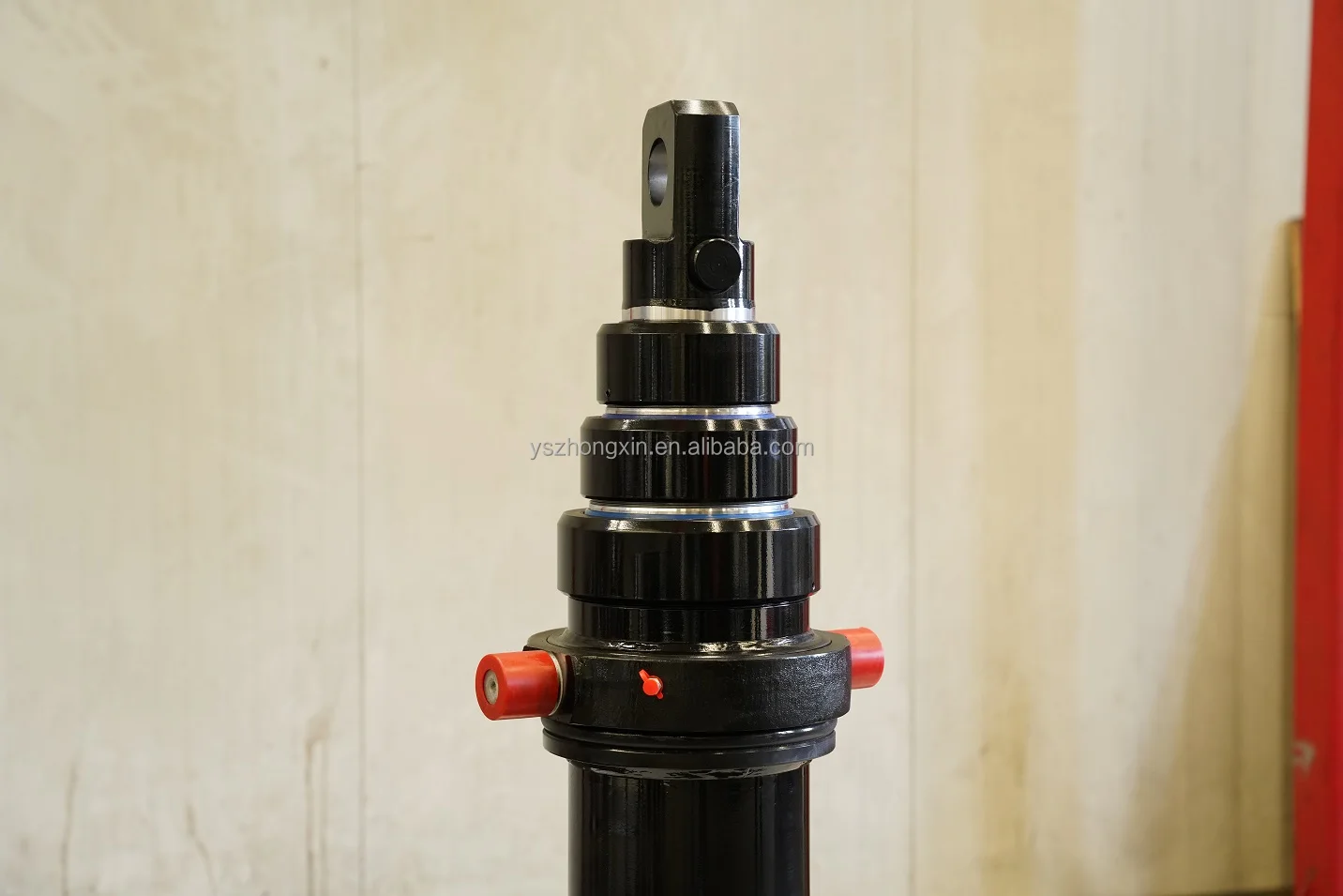 Parker/hyva Type Telescopic Hydraulic Ram Cylinder Factory Supply - Buy ...