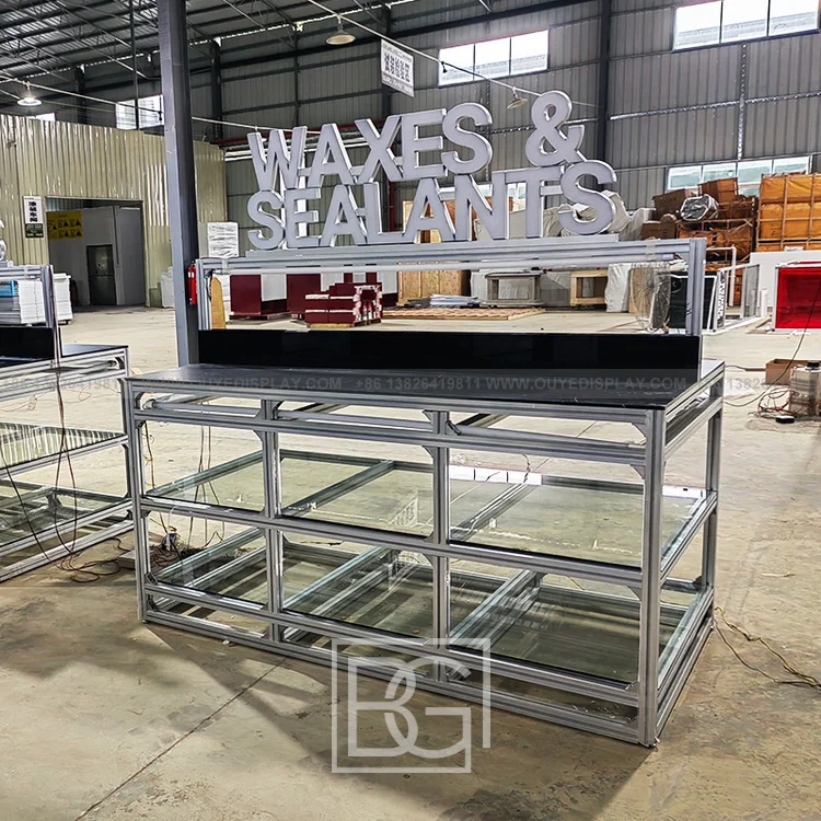 Exhibition Multistory Booth Metal Aluminum Frame Display Sampling Booth ...