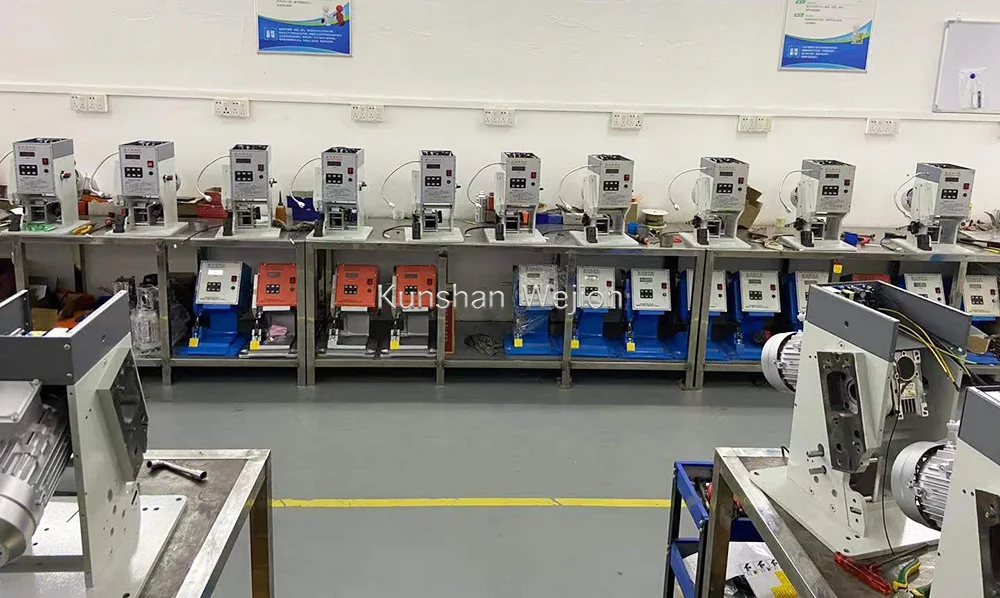 2607 Copper Belt Wire Connector Crimping Machine Copper Tape Splicing ...