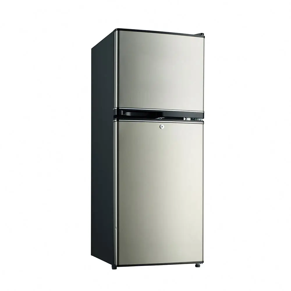 Alibaba.com: 100L Double Door Refrigerators Top Freezer Fridge ...