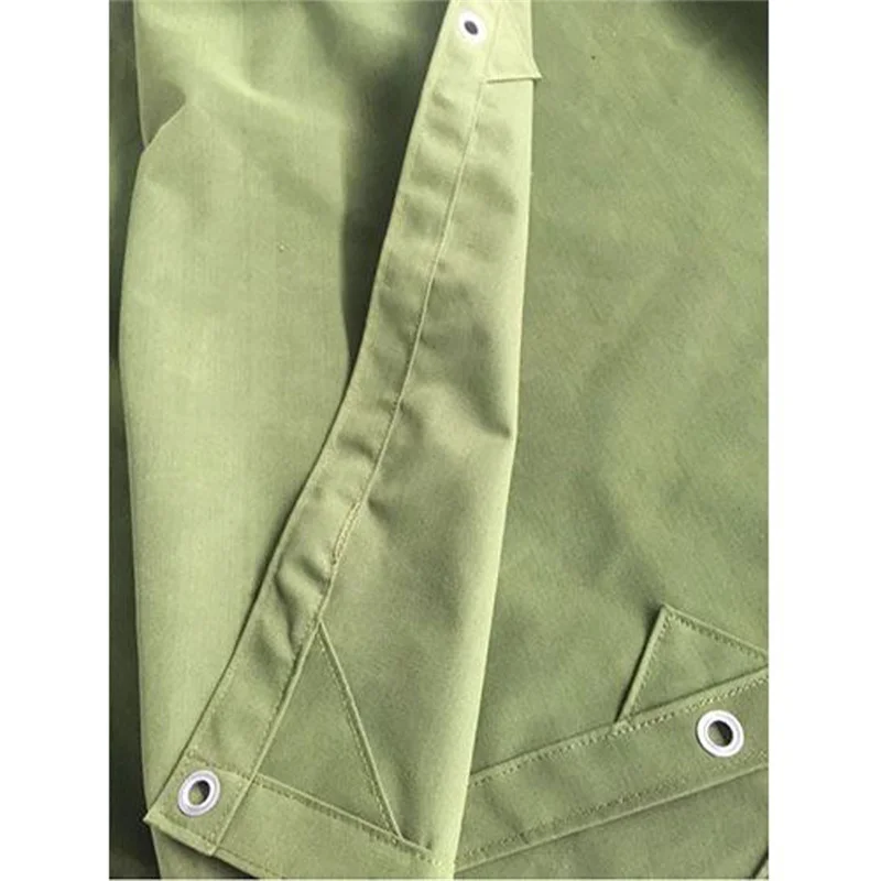 Truck Canvas Cover Tarpaulin PVC Canvas Olive Green Color