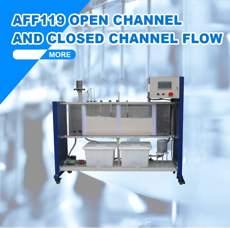 Open Channel And Closed Channel Flow Vocational Training Equipment ...