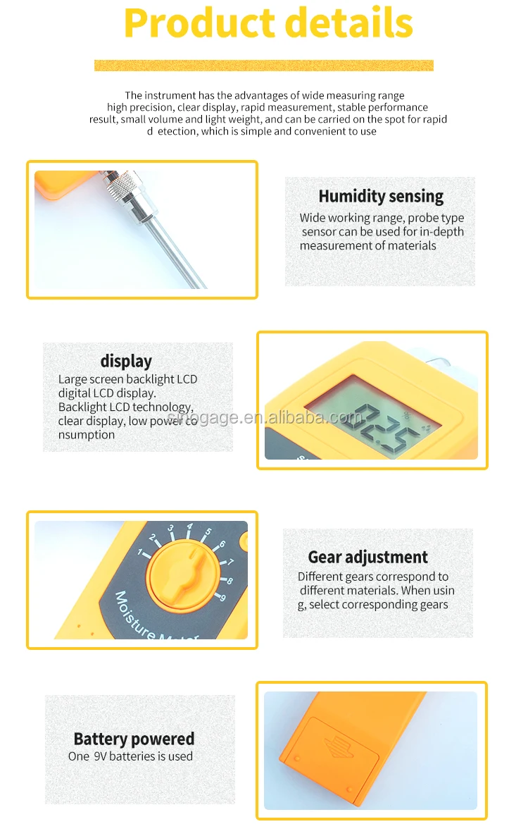 DM300 Instant Plastic Pellet Moisture Meter - Reliable Testing