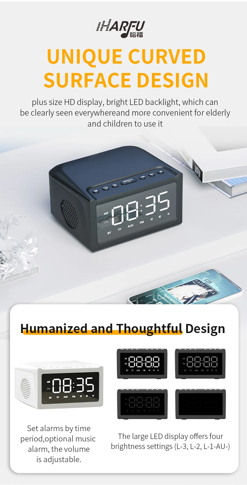 Large Display Digital Calendar Clock Dementia Day Alarm Clock 6 In 1 ...