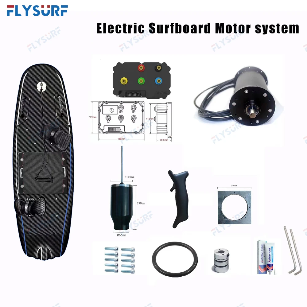 8kw Hydrofoil Surfboard Epp/carbon Fiber Surfboard Efoil With Battery ...