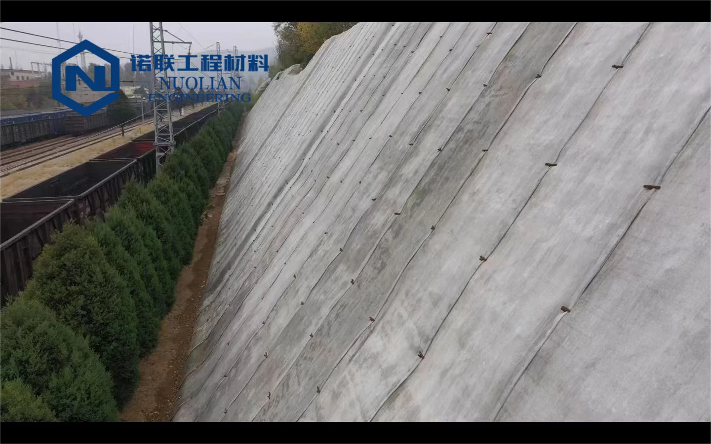 Durable Concrete Fabric - Slope Protection & Channel Lining
