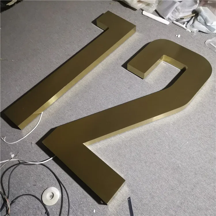 Customizable Hotel Room Number Signs - Backlit & Durable