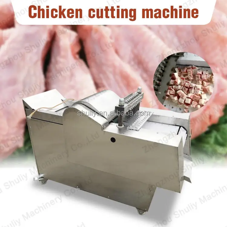 Pork Meat Chopper Cube Cutter Chopper Dicer Machine For Pork Curry ...