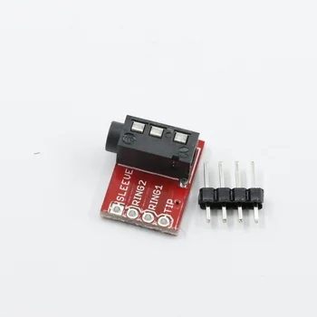 Trrs 3.5mm Jack Breakout Headphone Microphone Audio Mp3 Stereo Block ...