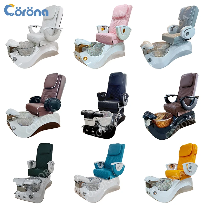 Factory Customized Luxury Pipeless Pedicure Chairs - Multifunctional ...