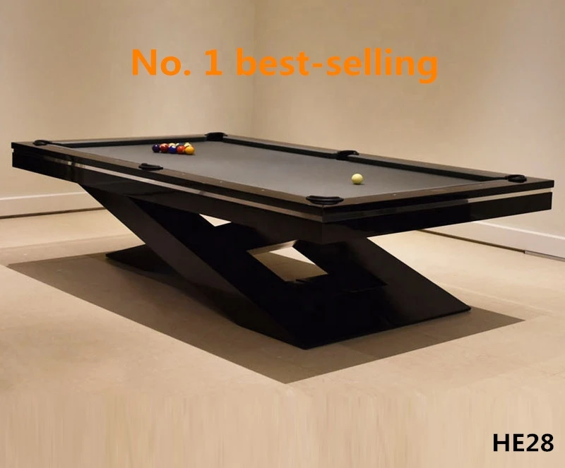 2021 modern designs indoor 9 ball pool table solid wood slate 7ft 8ft ...