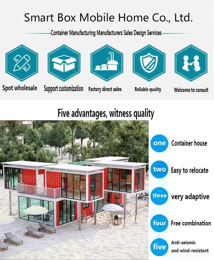 Two Story Modular Prefab Prefabricated Modern Shipping Container House ...