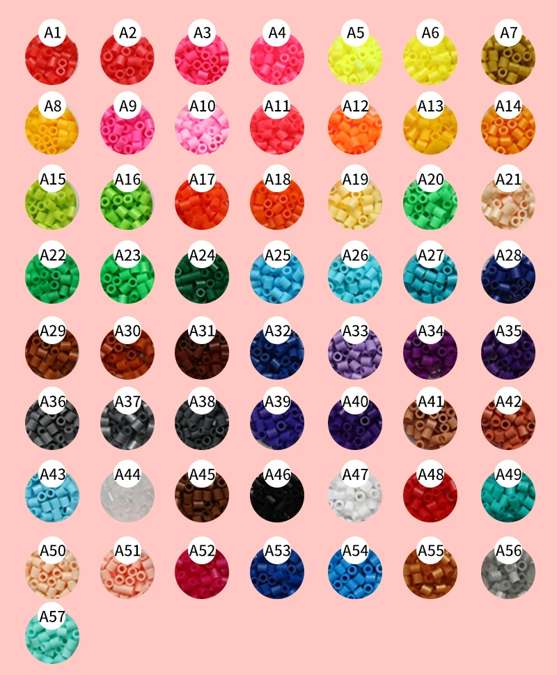 Diy Hama Beads 5mm Perler Fuse Beads Create Your Own Hama Bead Puzzle ...