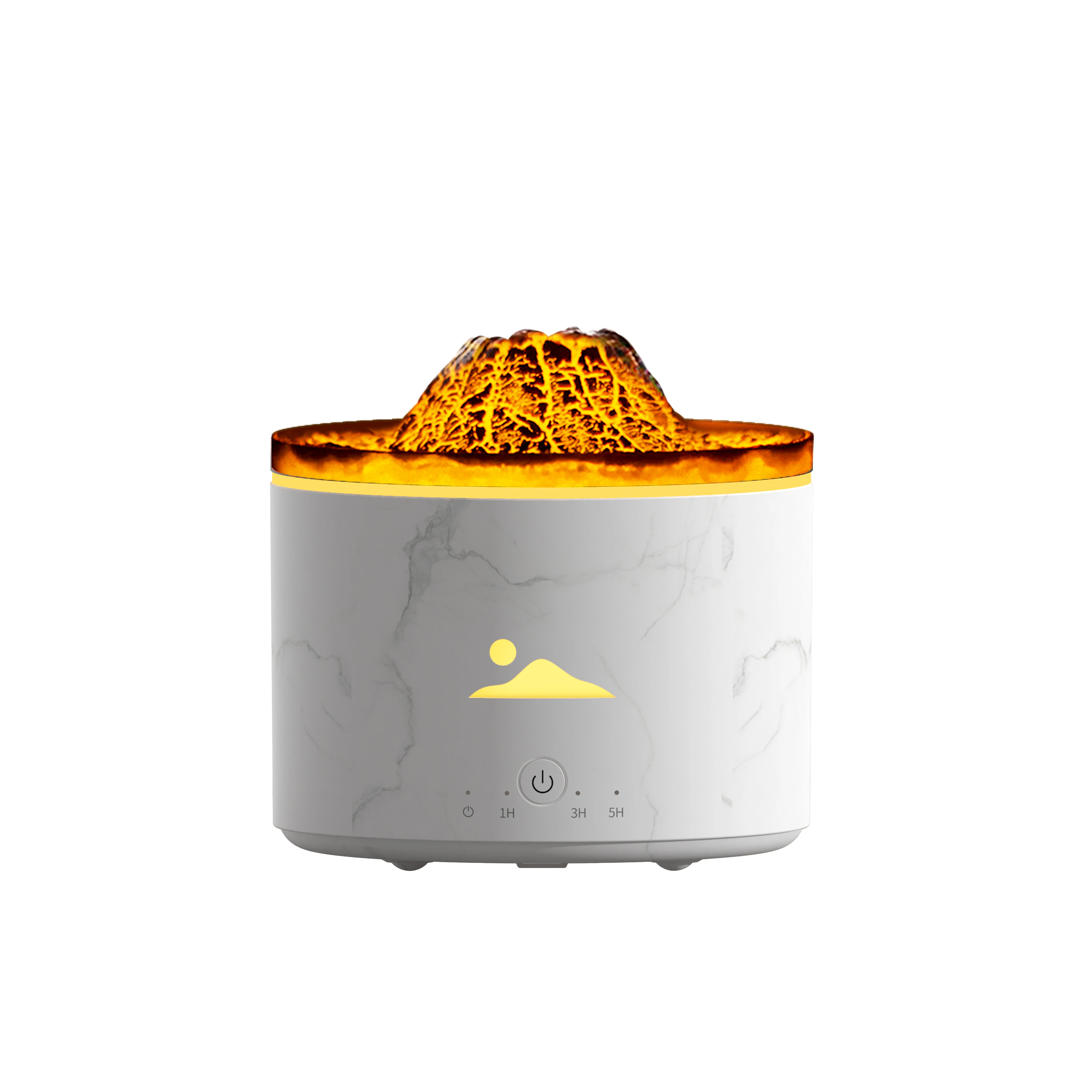 Oem Wholesale Price 2023 Jellyfish Spray 3d Flame Aroma Humidifier 7 ...