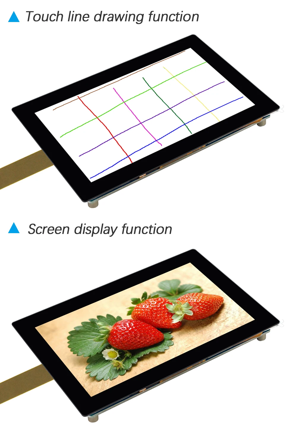 5 Inch 800x480 Tft Lcd Display With Capacitive Touch Panel Lcd Module ...