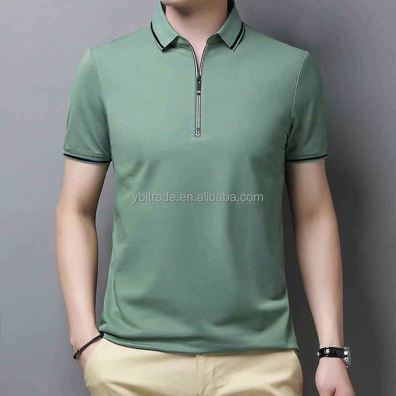 Wholesale 100% Cotton Men's Polo Shirt Embroidery Logo Men Polo Luxury ...