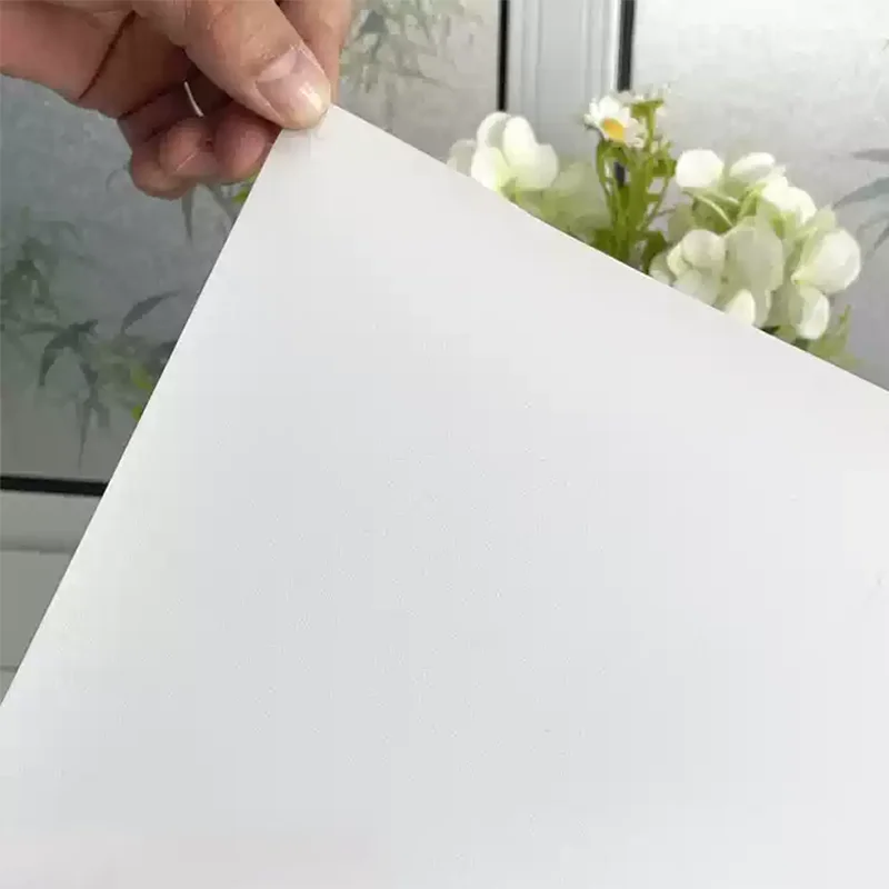 Frosted Crystal Vinyl - Durable, Decorative Window Film