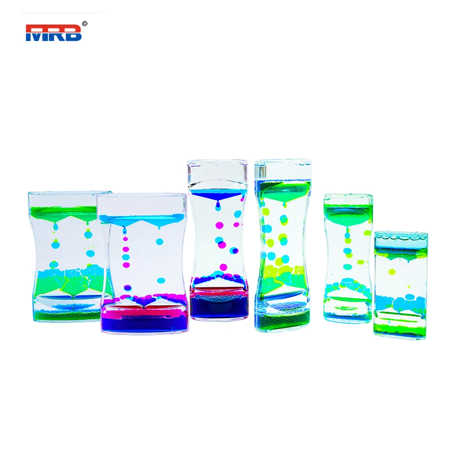 Motion Liquid Motion Bubbler Visual Sensory Timer 2 Minute Liquid Timer ...