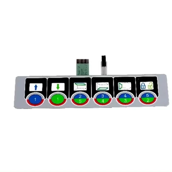 Fiber Optic Backlight Membrane Push Button With Fpc Circuit For Home ...