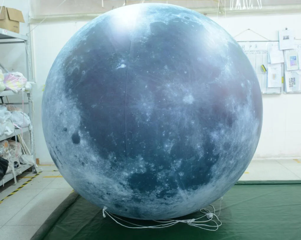 Giant Inflatable Moon Planet Balloon - Buy Inflatable Moon,Inflatable ...