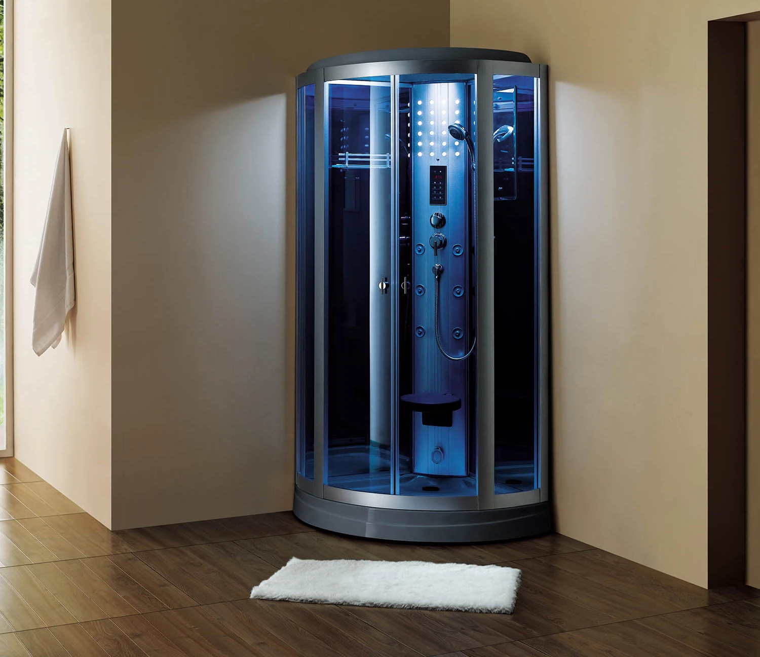 Foshan Prefab Modular Bathroom Shower Cabin Enclosure With Size 1000 ...