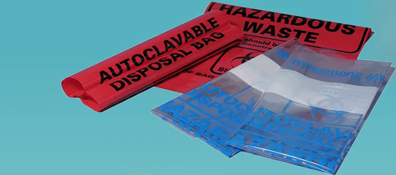 RTS Autoclave Medical Waste Biohazard Bag - Heavy Duty Clear HDPE