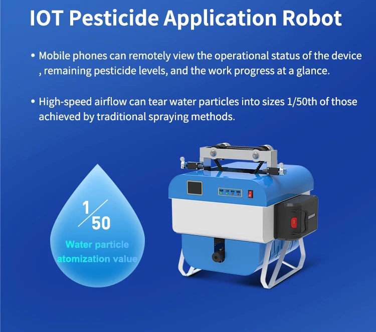Cruiser Automatic Pesticide Dispensing Robot With Iot Remote Control ...