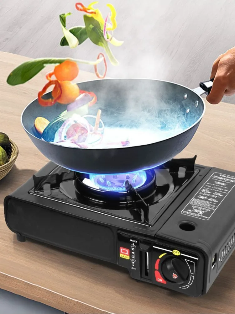 Outdoor Picnic Camping Portable Gas Stove Portable Camp Outdoor Hiking ...