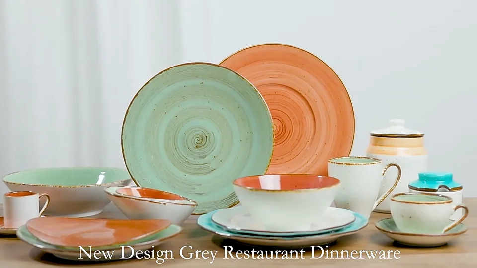 Full Shape Ceramic Dinnerware Set For Restaurant Home And Hotel ...