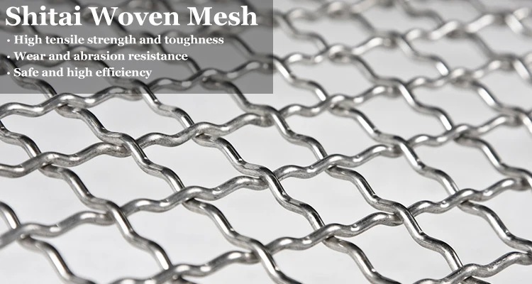 3x3 Mm Double Crimped Wire Mesh PVC Coated Woven Crimped Wire Mesh Roll